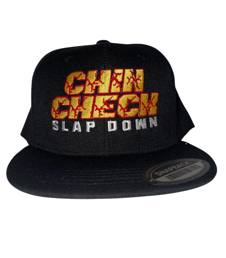 CHIN CHECK HAT'S EMBROIDERY | Chin Check Slap Down Competition